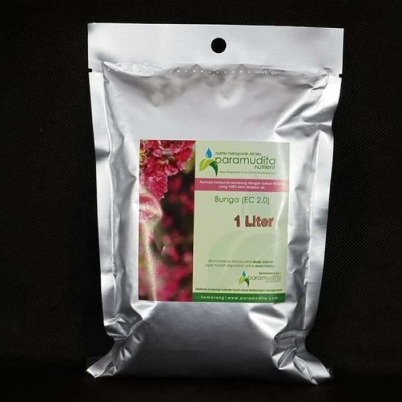 Promo AB Mix Bunga 1 Liter Paramudita Nutrient Nutrisi Hidroponik ...