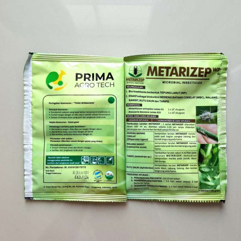Promo Metarizep - Insektisida Biologi (50 Gr) Diskon 9% Di Seller ...