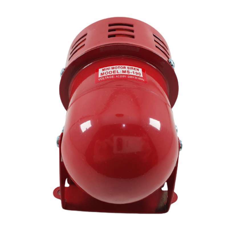 Promo MOTOR SIRINE MINI MS190 220V BABY SIREN ALARM LISTRIK MS-190 220 ...