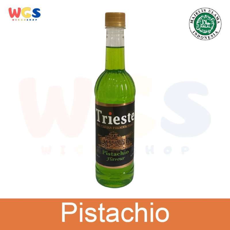 Jual Trieste Syrup Premium Pistachio Flavored Syrup 650ml di Seller ...
