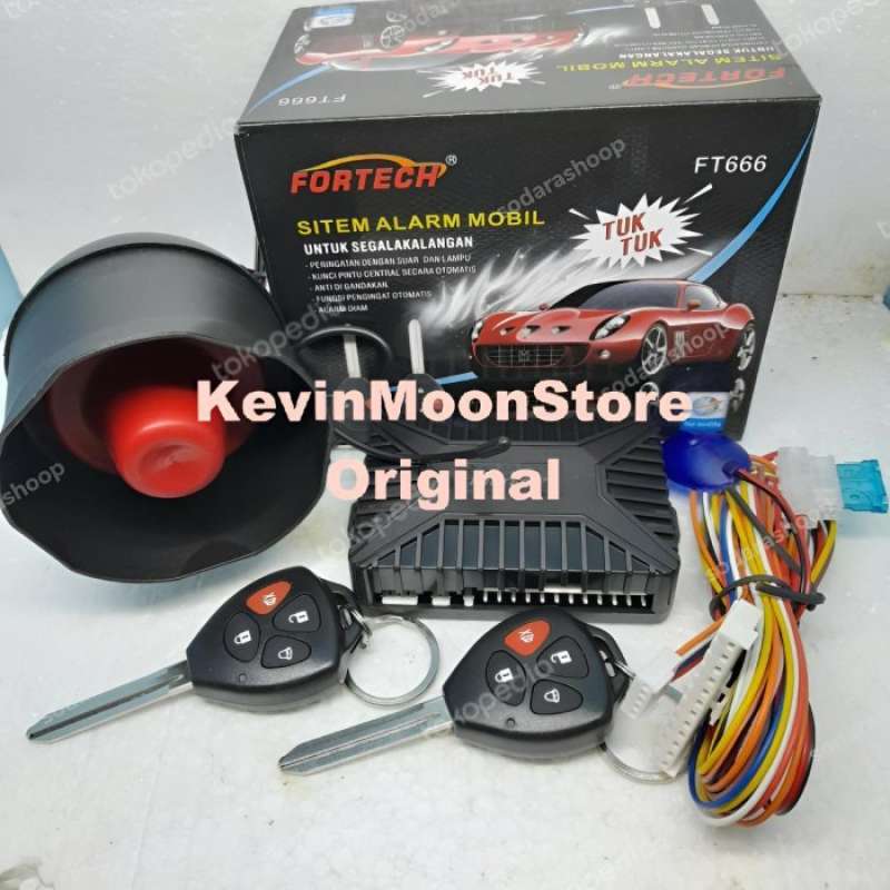Promo ALARM MOBIL FORTECH FT666 MODEL KUNCI INNOVA UNIVERSAL - SAESAW ...