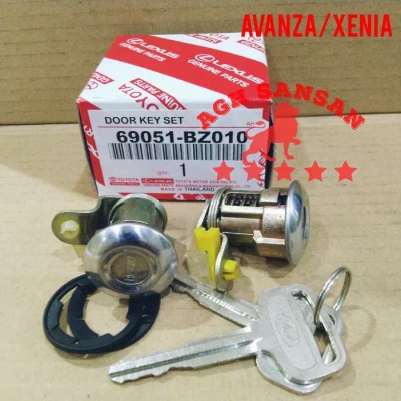 Promo DOOR KEY SET/KUNCI PINTU SET AVANZA /XENIA/ 7K KIJANG KAPSUL ...
