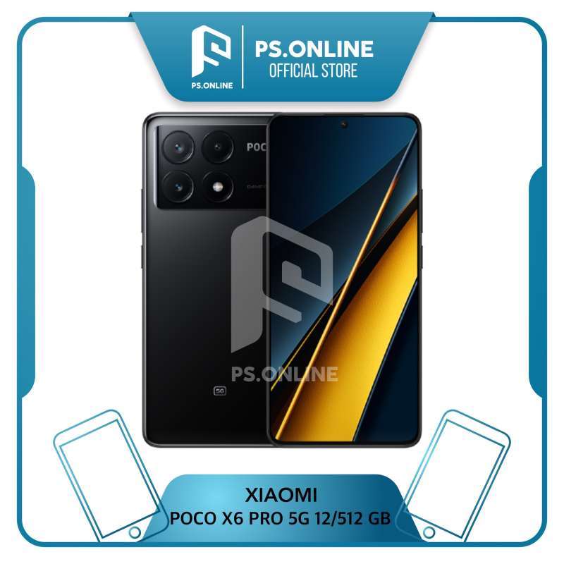 Jual Xiaomi Poco X6 Pro 5g Nfc - 12gb 512gb (12/512) Amoled Garansi Resmi - Kuning Di Seller Ps ...