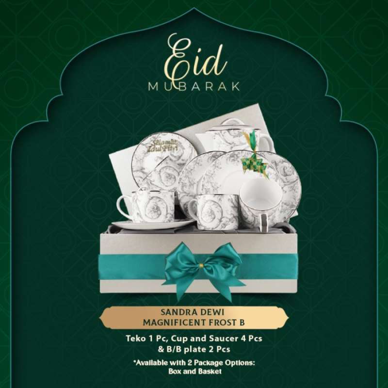 Jual Zen Hampers Ramadhan Tea Set Keramik Sandra Frost B Di Seller Zen ...
