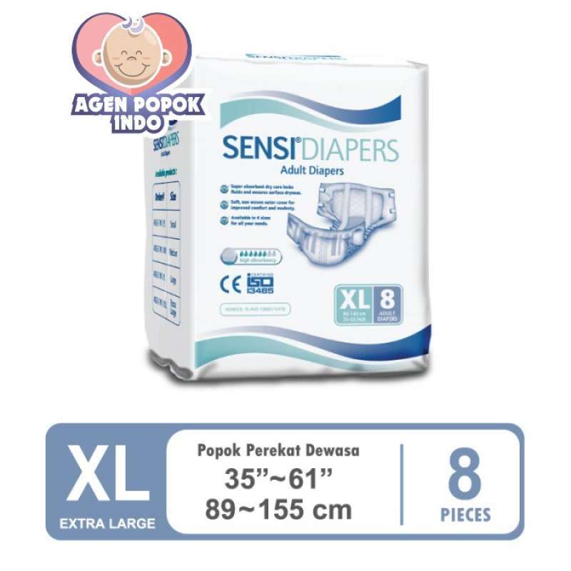 Promo Sensi Diapers Popok Dewasa Perekat Xl 8 | Sensi Adult Diapers ... Promo Sensi Diapers Popok Dewasa Perekat Xl 8 | Sensi Adult Diapers ...