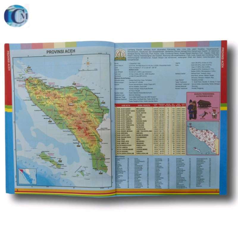 Jual Buku Atlas Super Global Indonesia Dan Dunia 38 Provinsi Indonesia ...
