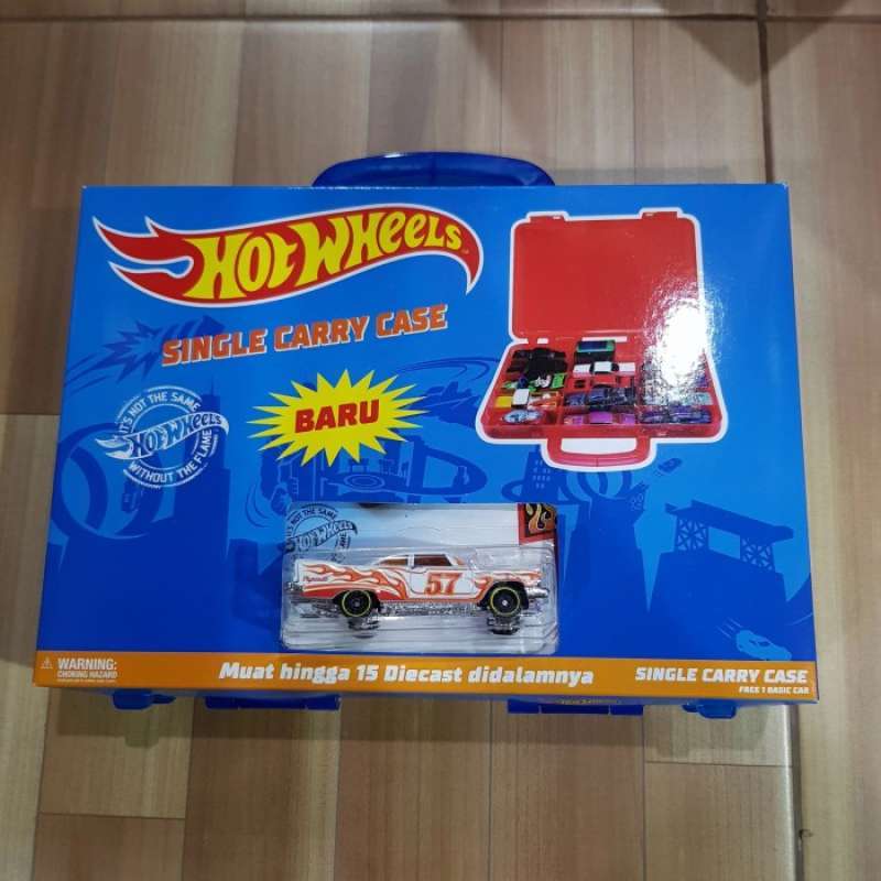 Promo Hot Wheels Hot Box Single Pack Carry Case Free 2 Basic Cars ...