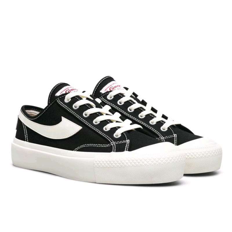 Jual Sepatu Compass Gazelle Low Black White Di Seller Sleepless Supply ...