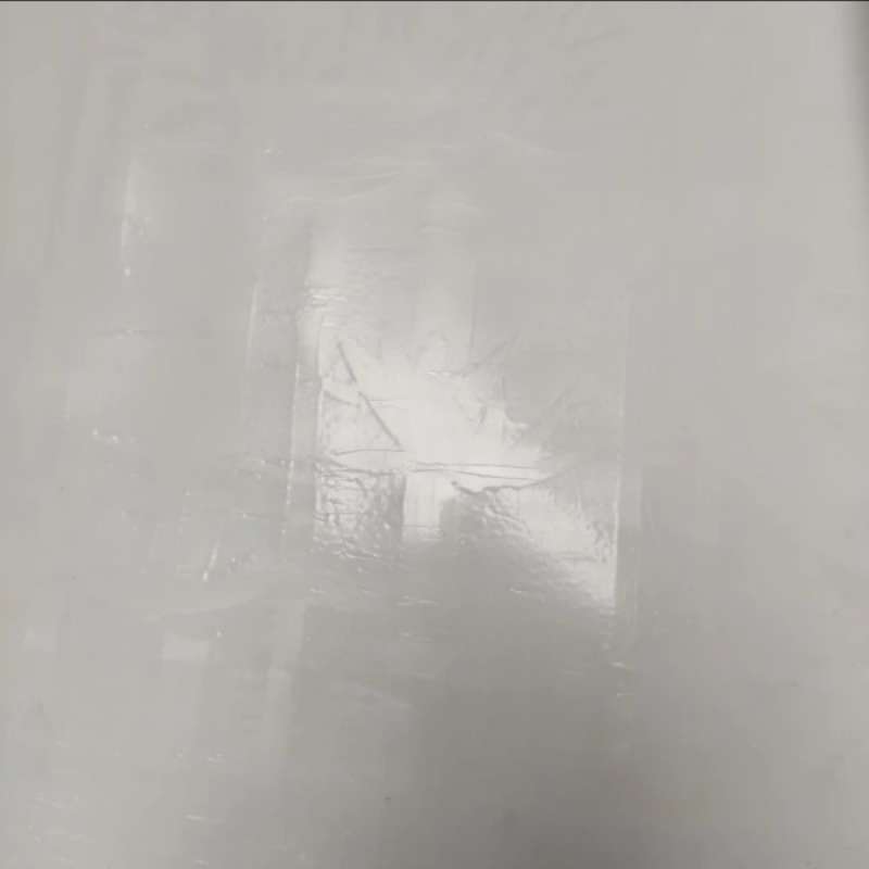 Jual Flexilon Flat Fiber Penutup Gerbang Bambu Putih Tebal 0.5 Mm Per ...