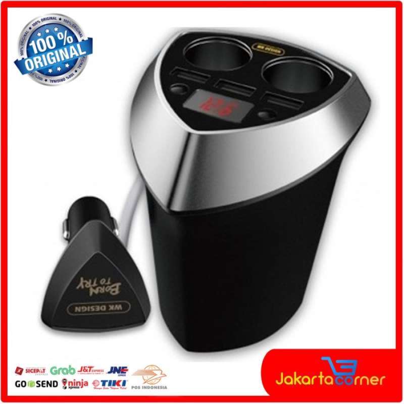 Jual Wk Car Charger Wp-c05 Conqueror Series Di Seller Supermart Market ...