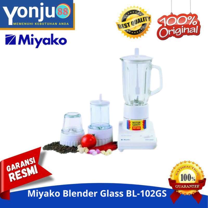 Promo Blender Miyako Glass 1 Liter 3in1 Bl-102gs (kaca) Diskon 27% Di Seller Arie Shop - Harapan ...