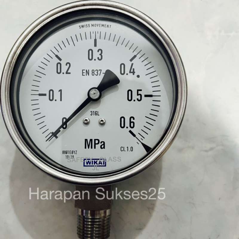 Promo Pressure Gauge Wika 232.5 0-0.6 Mpa Diskon 50% Di Seller Miyauuuushp14 - Meruya Utara ...