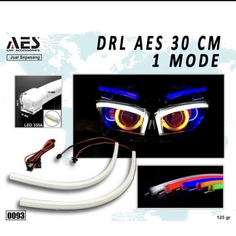 Promo Lampu Led Drl Aes 30 Cm 1 Mode A Aes | Alis Led | Drl Diskon 23% ...