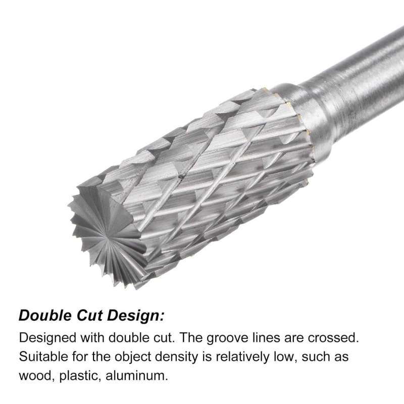 Promo Binoax Mata Bor Tungsten Carbide Rotary File Cylindrical Cutter ...