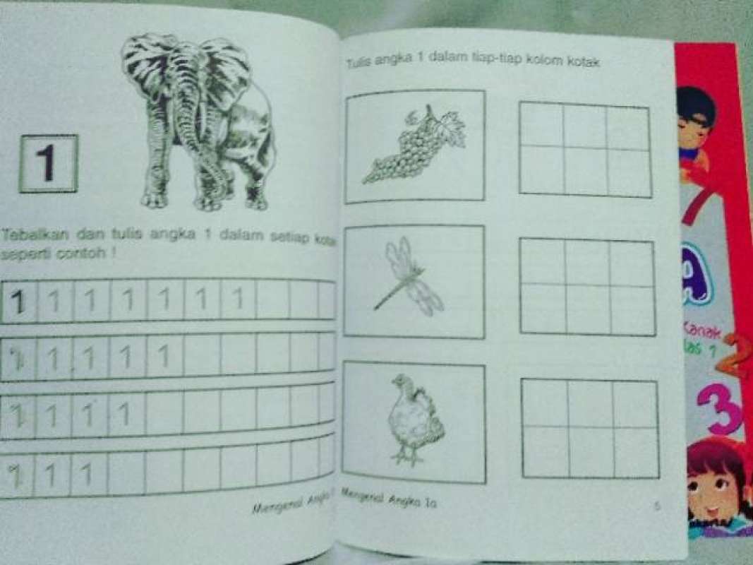 Promo Buku Anak - Awal Mengenal Dan Menulis Angka 1a Dan 1b - Untuk Tk Dan Sd Kls 1 Diskon 27% ...