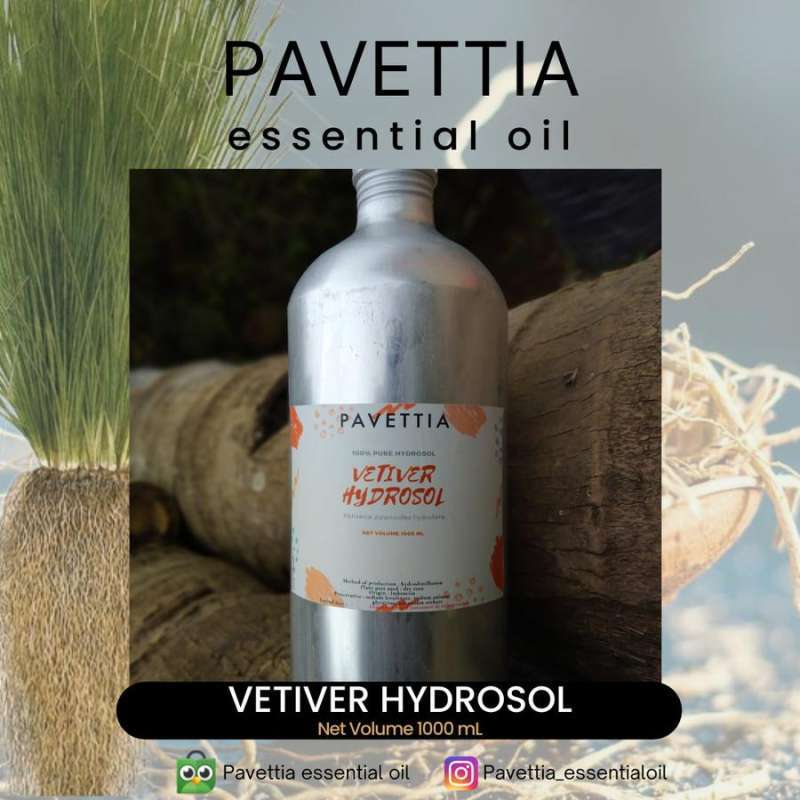 Jual Vetiver Hydrosol - Hidrosol Akar Wangi 1000 Ml Di Seller Pavettia ...