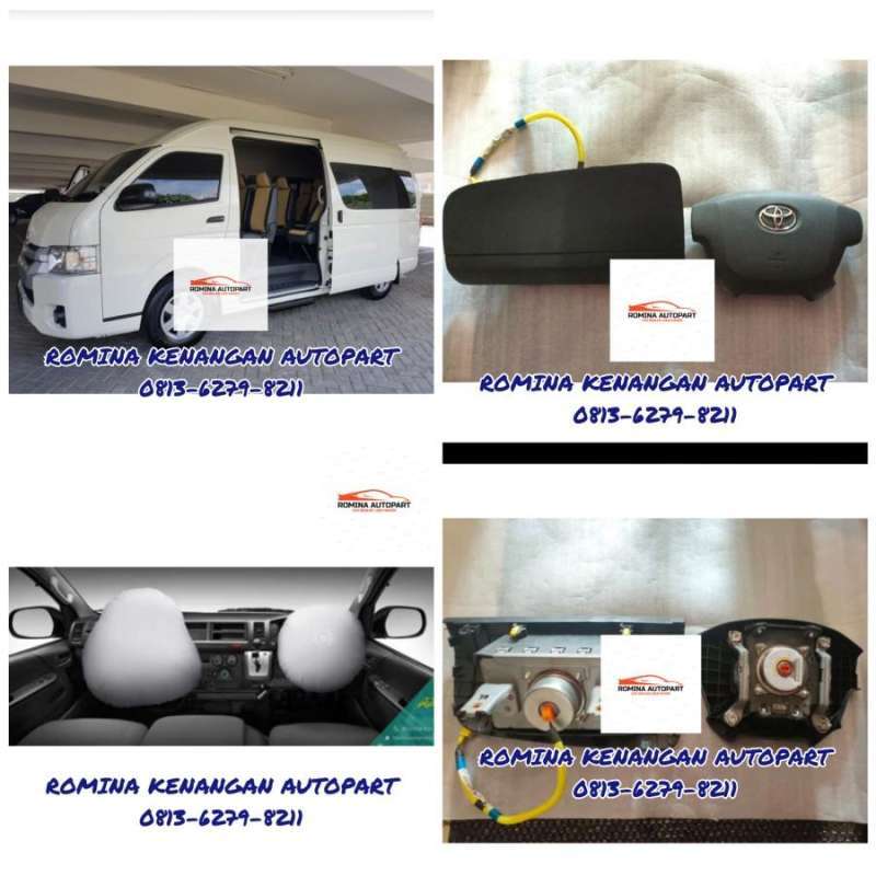 Jual Airbag Set Stir Dashboard Toyota Hiace Original Asli Lelangan Di ...