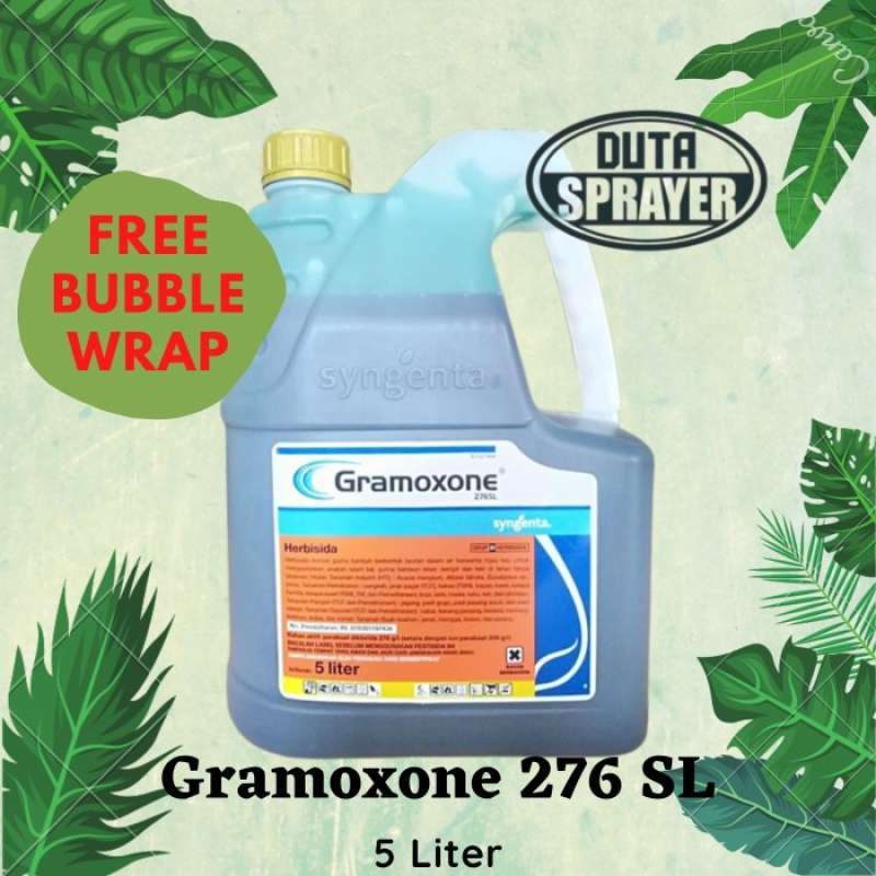 Promo Gramokson Gramoxone 276 Sl 5 Liter Herbisida Pembasmi Rumput ...
