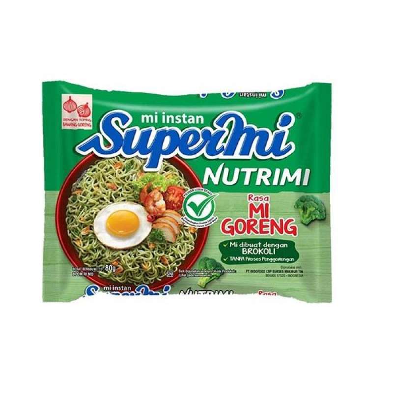 Jual Supermi Mie Goreng Nutrimi Termurah - Harga Grosir Terupdate Hari ...