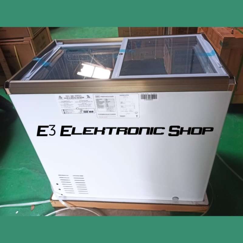 Promo Sliding Freezer Rsa Xs200 Kulkas Kaca Pembeku 171 Liter Resmi ...