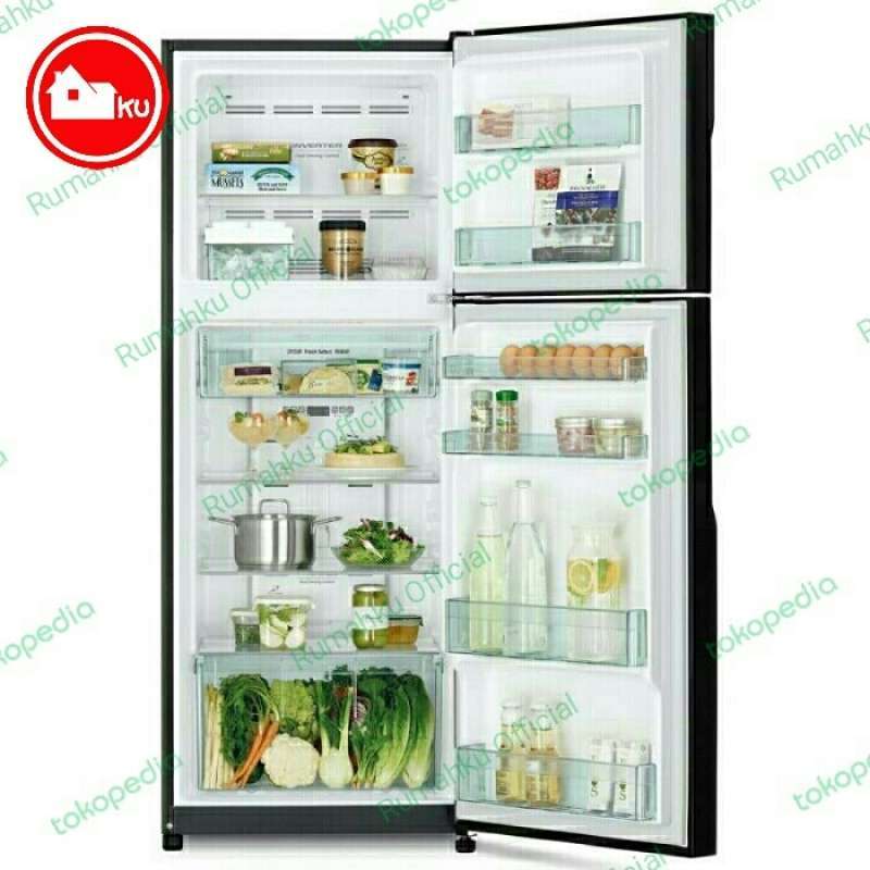Promo Kulkas Hitachi R-vx40pgd9 Bsl (silver ) Rvx40 Pgd9 Bsl New Product Diskon 1% Di Seller Sn ...
