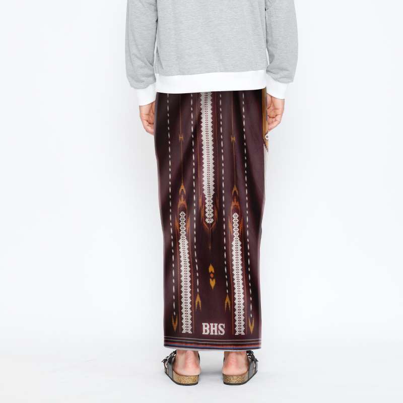 Promo Sarung Bhs Infinity Gold Motif V32 Ekb Coklat Diskon 50% Di ...