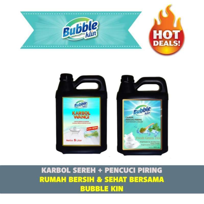 Promo Karbol Sereh Dan Cuci Piring Combo Paket Hemat Diskon 23% Di Seller Devide Store ...