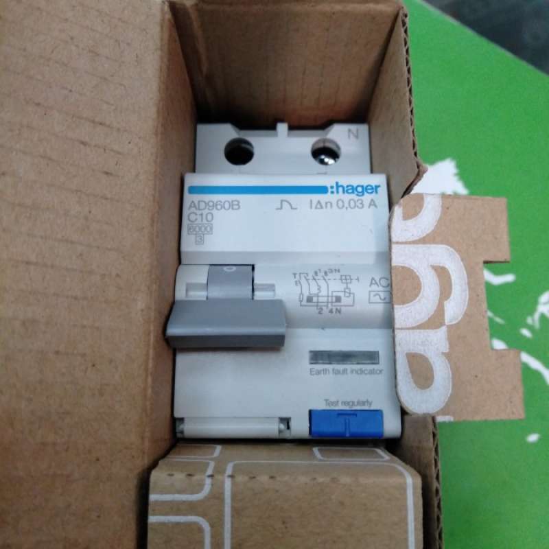 Promo Rcbo Hager 1p+n 10a 6ka 30ma Diskon 23% Di Seller Darmaroca ...