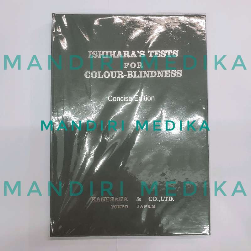 Jual Buku Ishihara Tes Buta Warna Colour Blindness Test Book 14 Plates ...