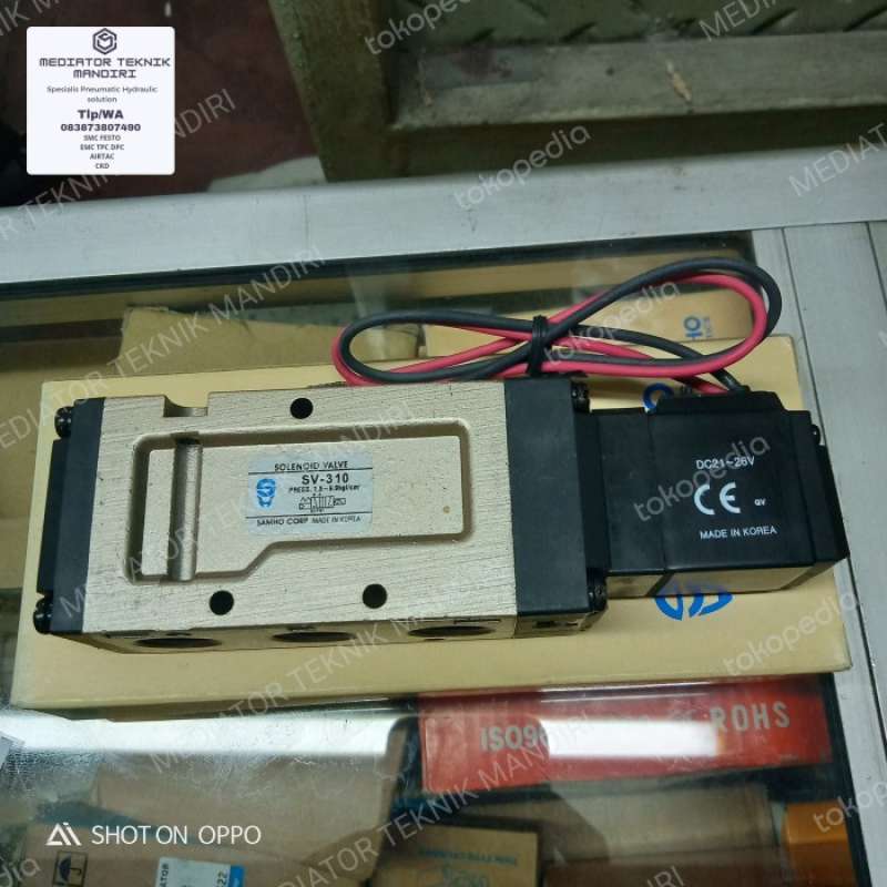 Promo Solenoid Valve Samho Sv-310 Diskon 23% Di Seller Darmaroca ...