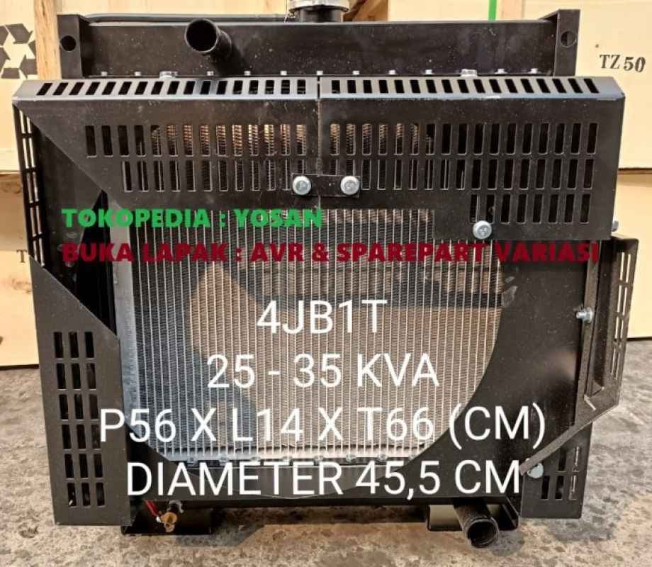 Promo Radiator Genset 40 Kva Isuzu 4jb1 4jb1t Forward Foton Aoling ...
