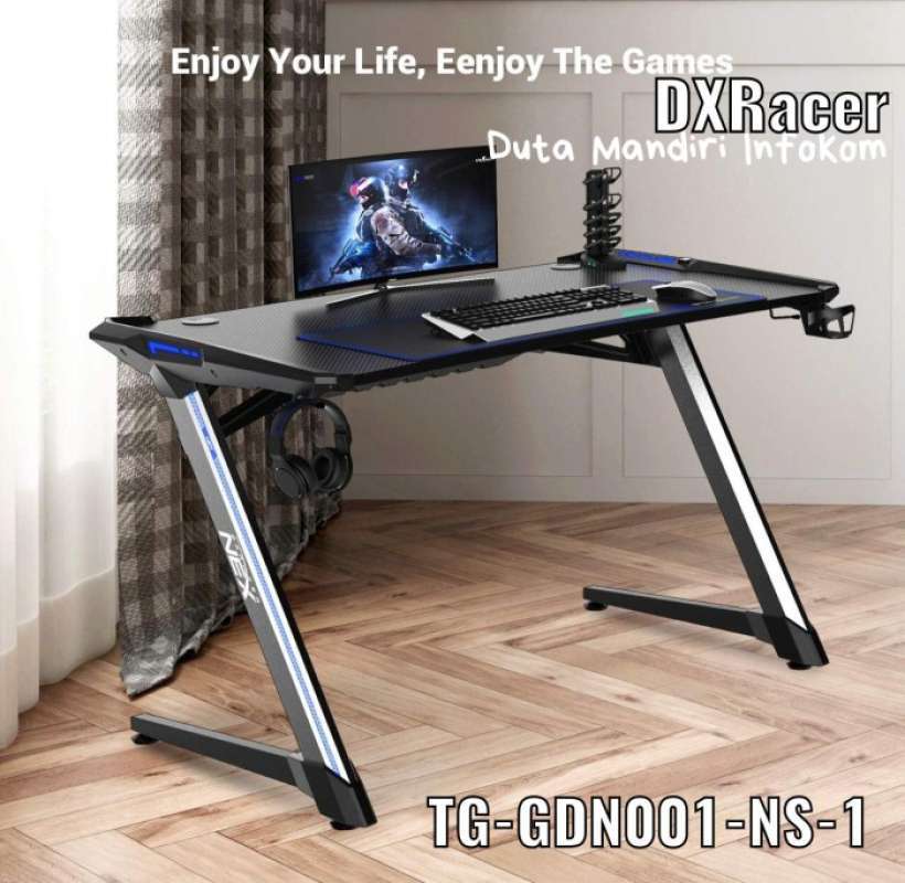 Promo Dxr Nex Tg-gdn001-ns-1 Gaming Desk - E-sports Computer Desk ...