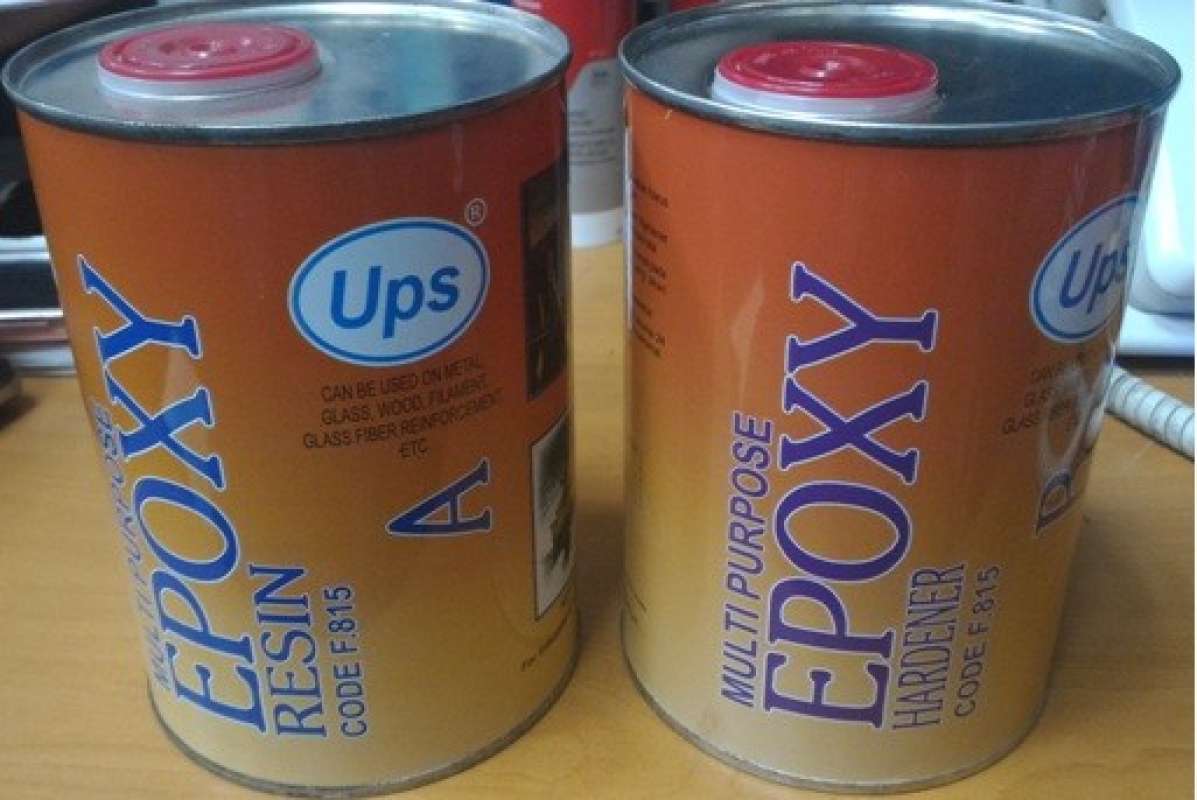 Promo Lem Epoxy Resin Ups F 815,adhesive Multi Purposeepoxy Hardener ...