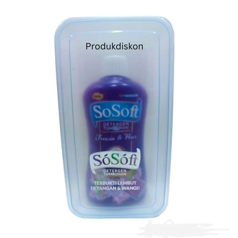 Jual So Soft Deterjen Cair Konsentrat Botol 700ml Fresiapear ...