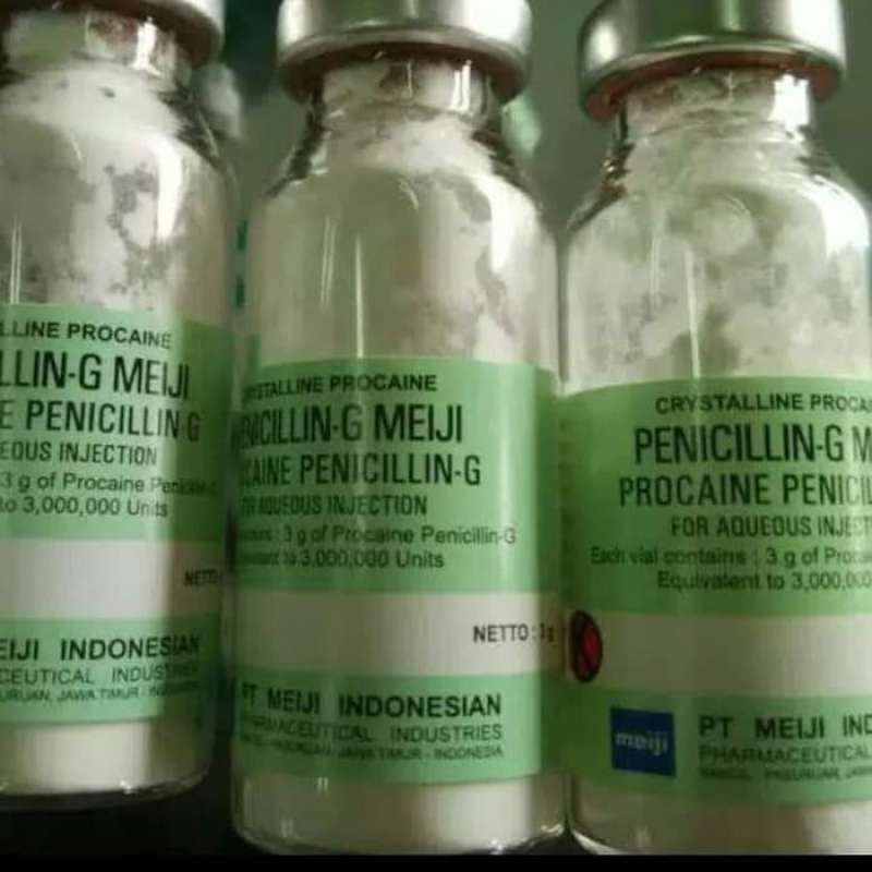Jual Original Penicillin-g Injeksi/ 1 Vial Exp 2025 Di Seller Sehat ...