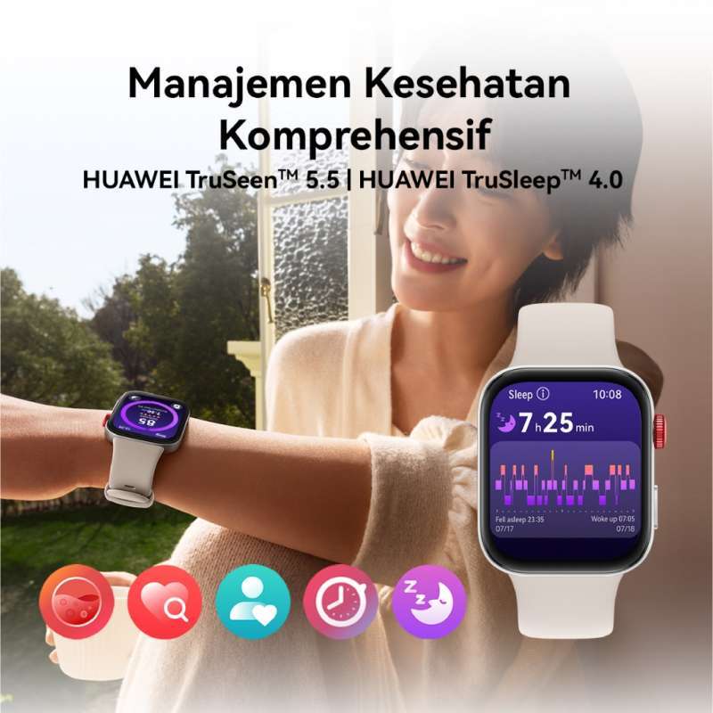 Promo Huawei Watch Fit 3 Smartwatch Fit3 Ultra Slim Jam Tangan Digital ...