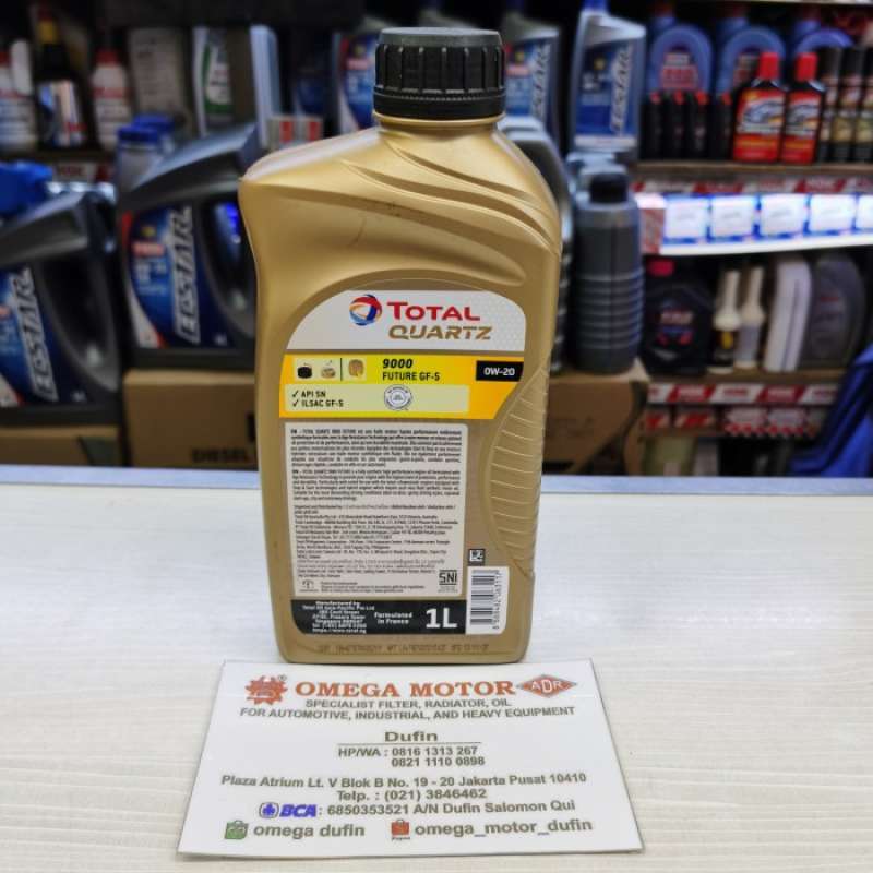 Promo Total Quartz 9000 Future 0w20 Fully Synthetic 1liter100 Diskon 28 ...