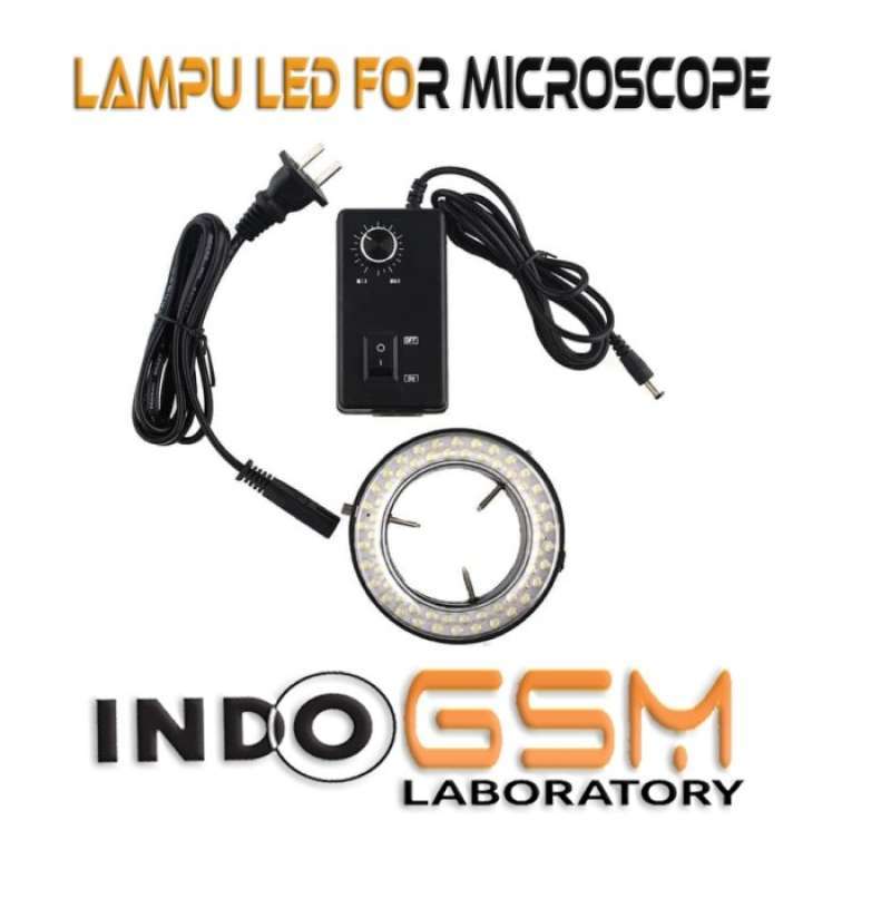 Promo Lampu Microscope Led Universal / Lampu Led / Bisa Diatur Redup ...