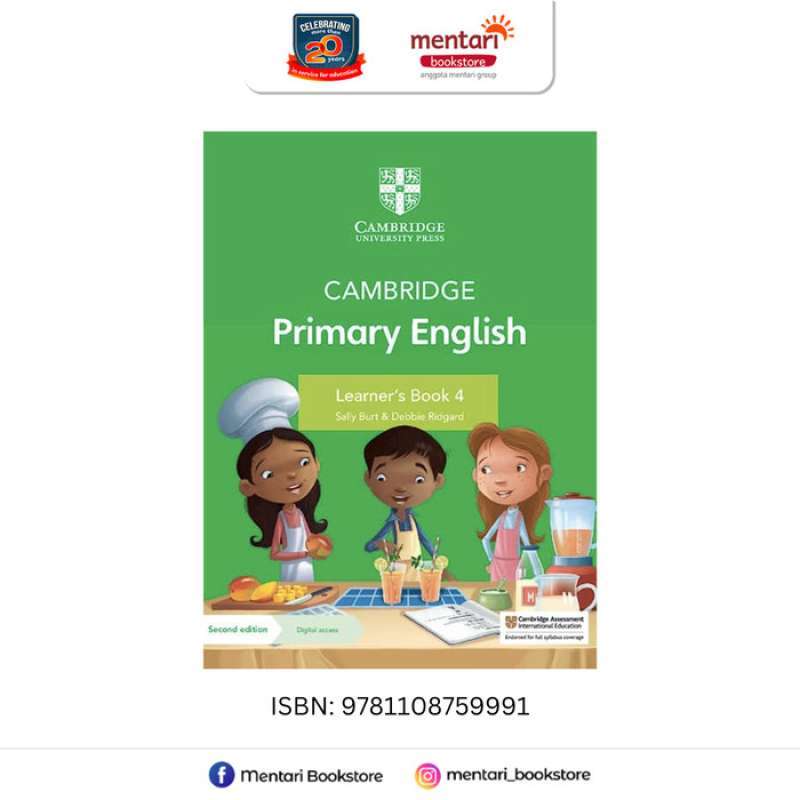 Promo Cambridge Primary English 2nd Edition | Bahasa Inggris | Buku Sd - Learner's 4 Diskon 28% ...