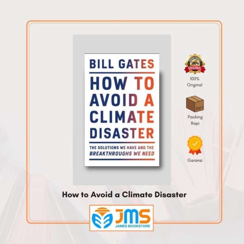 Promo Buku Impor How To Avoid A Climate Disaster Diskon 27% Di Seller ...