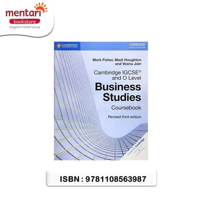 Promo Cambridge Igcseâ® And O Level Business Studies Coursebook Diskon ...