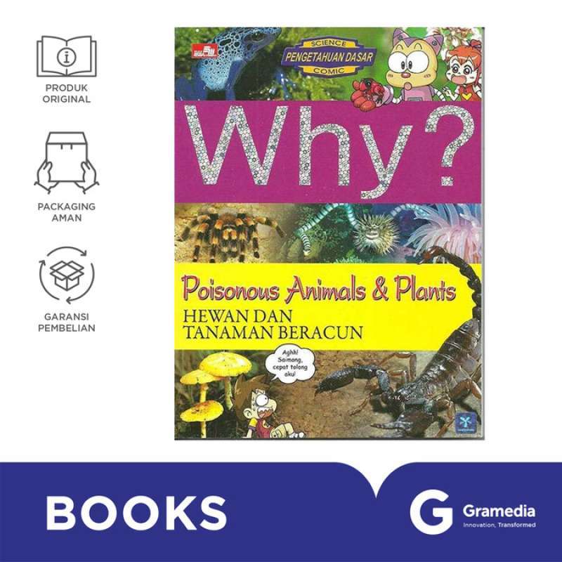 Promo Why? Poisonous Animals Dan Plants Diskon 27% Di Seller Huka Shop ...