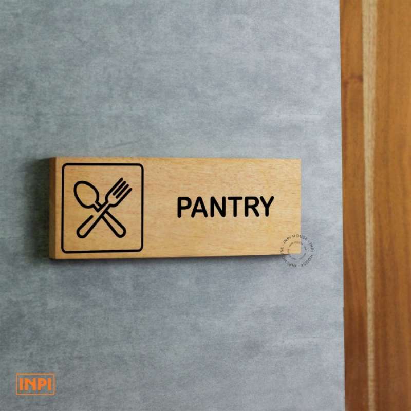 Jual Pantry Area Sign System - Signage System - Wall Sign - Door Sign ...