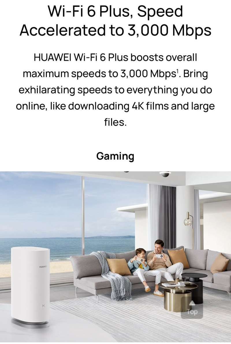 Jual Huawei Wifi Mesh 3 Ax3000 Whole Home Mesh Wi-fi 6 Plus System - 2 ...