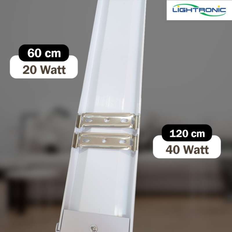 Promo Lampu Led Tube Light Tl Hs Slim 20w 20 Watt 60cm Lightronic 6500 ...
