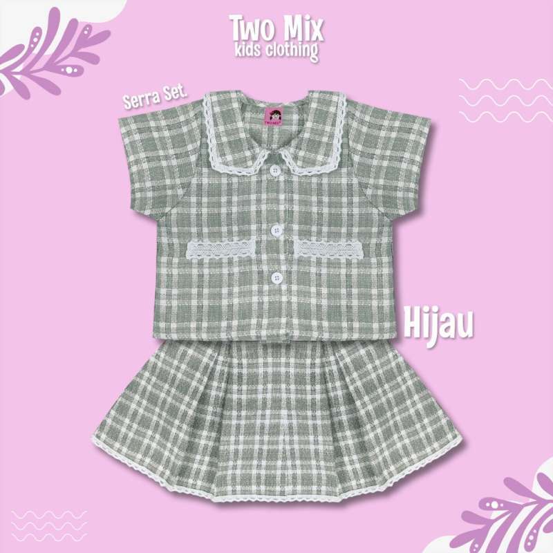 Promo Two Mix - Serra Set Setelan Anak Perempuan Lucu 1-12 Tahun 4400 ...
