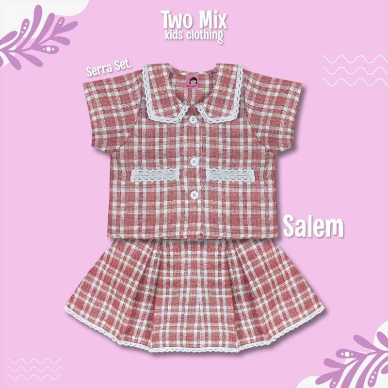 Promo Two Mix - Serra Set Setelan Anak Perempuan Lucu 1-12 Tahun 4400 ...
