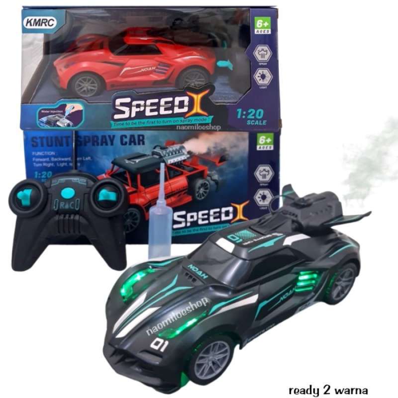 Promo Rc Car Spray 1:18 Remote Control Mobil Remote Rc Bisa Keluar Asap ...