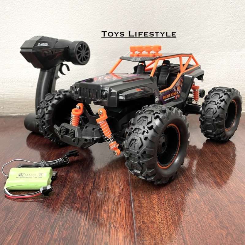 Promo Mainan Mobil Rc Remote Control Sand Monster Jeep Off Road - Hijau ...