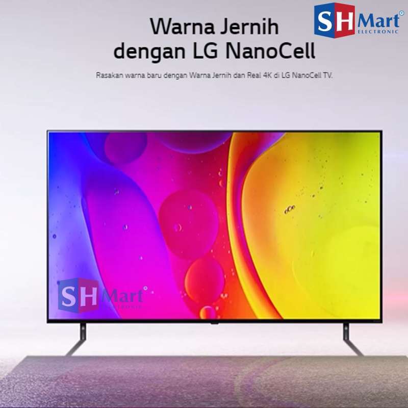 Jual Smart Tv Lg 50 Inch 50nano75sqa Uhd 4k Hdr Nano Cell Tv 50nano75 New 2022 Garansi Resmi ...